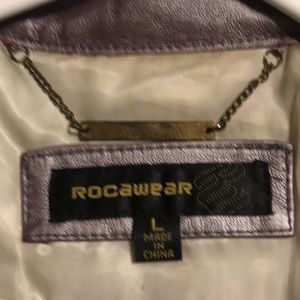 Rocawear | Jackets & Coats | Vintage Retro Genuine Leather And Chain ...
